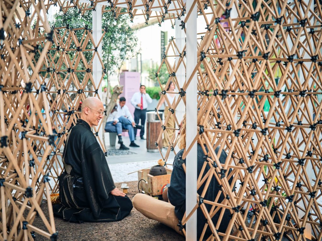 Tea Ceremony in Arabi-An Tea House | Works| Mucha-Kucha Inc.